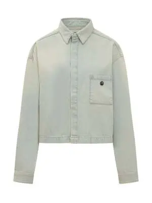 AMBUSH Logo Print Shirt - Light Blue