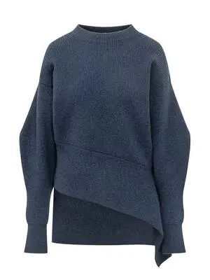Givenchy Crewneck Long Jumper In Wool-cashmere Knitwear