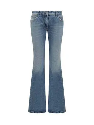 Off-White OFF-WHITE Jet Set Arrow Denim Jeans Blue