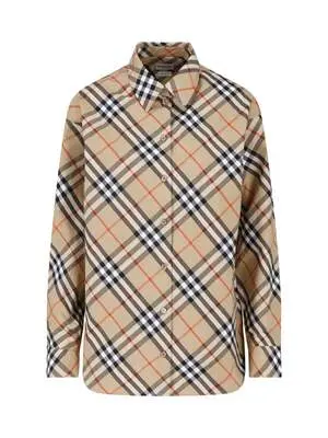 Burberry Classic Check Button-front Shirt