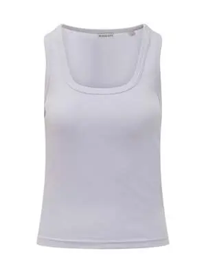 Burberry Sleeveless Ribbed Tank Top