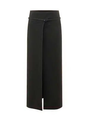 COURREGES Long Skirt With Belt