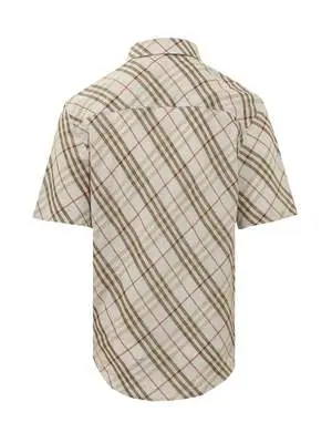 Burberry Short-sleeve Checked Shirt