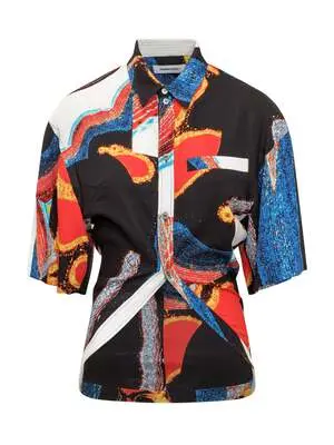 AMBUSH Stylish Stampaint Shirt - Multicolor
