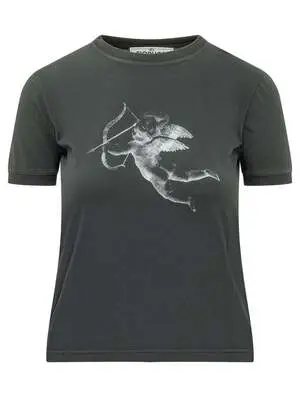 Fiorucci Print Baby T-shirt - Black