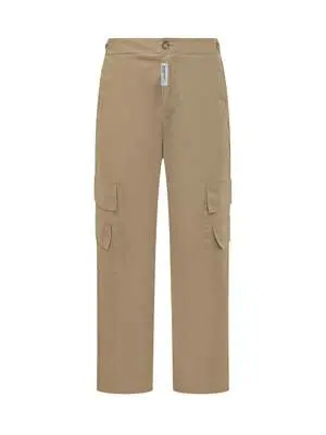 Gcds Cargo Trousers - Camel/brown