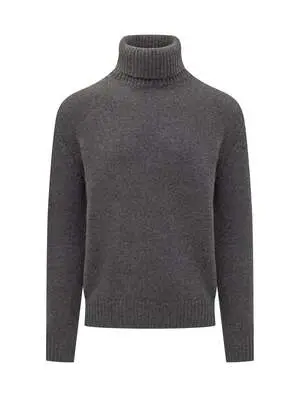 SEVEN GAUGE Cozy Merino Sweater - Grigio