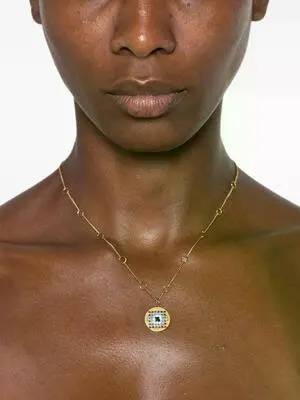 L'EIGHT STUDIO Eye Medallion Necklace
