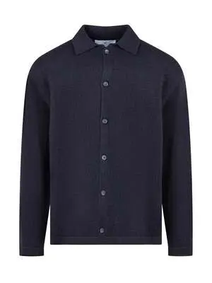 SEVEN GAUGE Cashmere Overshirt Edition - Nero