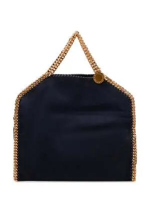 Stella McCartney STELLA MCCARTNEY Falabella 3-Chain Mini Handbag Navy