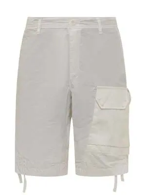 TEN C Lightweight Mini Shorts - Bianco