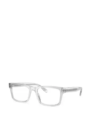 Emporio Armani Rectangle-frame Glasses - Grey