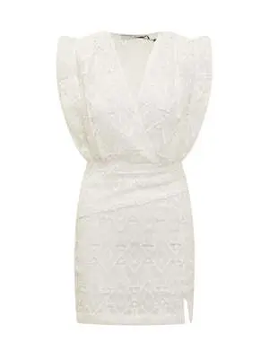 IRO PARIS Mini Suit Dress - White