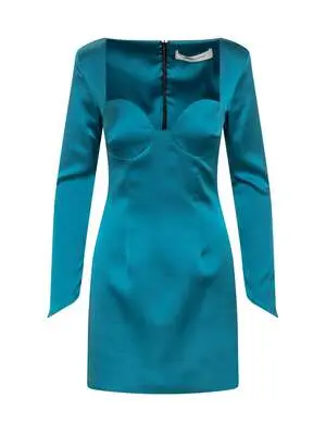 NINEMINUTES The Elise Mini Suit Dress - Tide