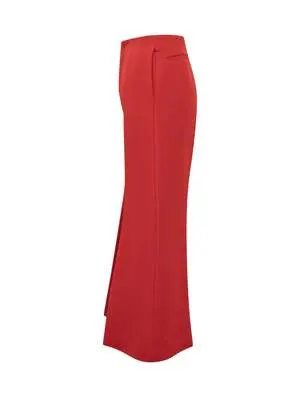 CALCATERRA Elegant Trousers For Fall Fashion 2025 - Ruby Red