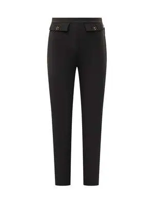 Elisabetta Franchi Chic Skinn Chino Trousers