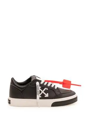 Off-White W-vulc Low-top Sneaker - Black White