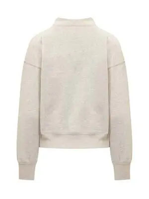 MARANT ETOILE Moby-gz Crewneck Sweatshirt - Ecru