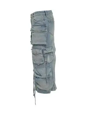 Attico Midi Skirt For Spring/summer 2025 - Sky Blue