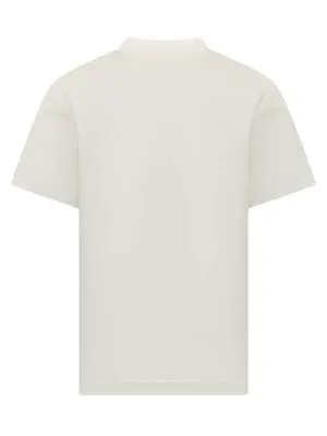 Burberry Seth Cash Logo T-shirt - Chalk