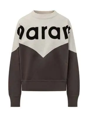 MARANT ETOILE Houston Gz Sweatshirt - Faded Black