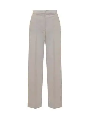 Fabiana Filippi Tailored Virgin Wool Trousers