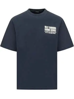 WILLY CHAVARRIA Statement T-shirt - Peacoat