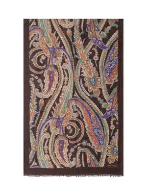 Etro Printed Silk Scarf - Fantasia