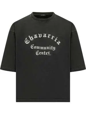 WILLY CHAVARRIA Graphic Print T-shirt - Black