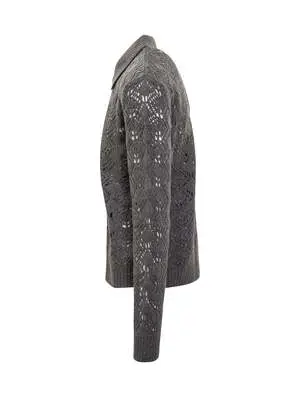 JIL SANDER Embroidered Wool Jacket