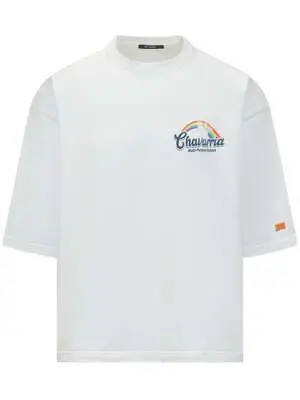 WILLY CHAVARRIA Stampaint T-shirt - White