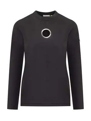 MONCLER GENIUS WILLOW SMITH Long Sleeve T-shirt - Nero