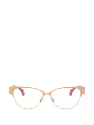 Versace Medusa Cat-eye-frame Glasses - Gold