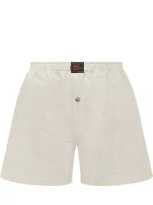 WILLY CHAVARRIA Mini Bermuda Shorts With Stylish Button - Masa