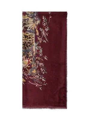 Etro Luxury Silk Scarf - Marrone