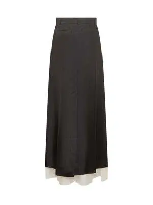 PETER DO Maxi Tailored Skirt