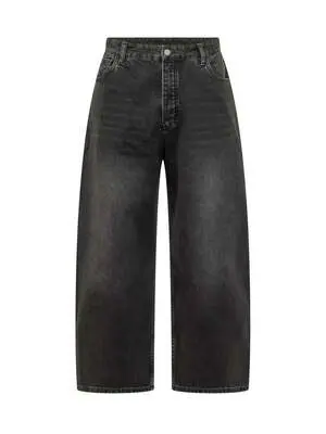 Studio Nicholson Relaxed Volume Jean - Washed Black