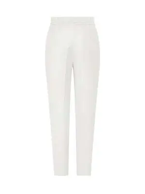 Max Mara Elegant Trouser Pants - Bianco