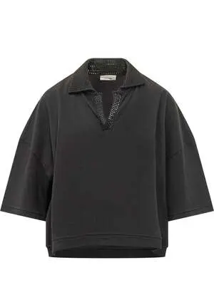 ATOMO FACTORY Classic Polo With Insert Detailing