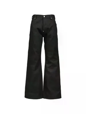 RIVET & HIDE Type-684 Wide-leg Jeans - Black
