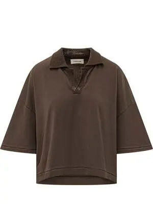 ATOMO FACTORY Cotton Mini Polo Jersey