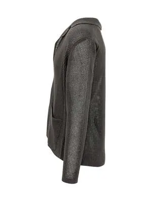 ATOMO FACTORY Lightweight Cardigan With Buttons And Pockets - Nero