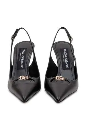 Dolce & Gabbana Elegant Slingback Heels With Tapered Toe