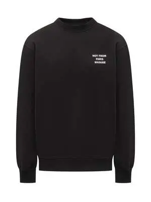 Drole De Monsieur Embroidered Sweatshirt - Black