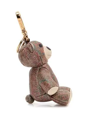 Etro Mini Charm Keychain - Marrone