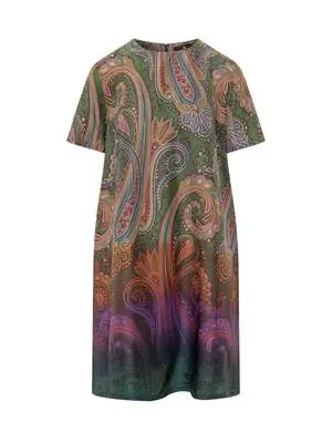 Etro Elegant Etched Pattern Gown