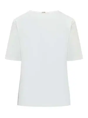 Herno Essential T-shirt For Spring/summer 2026 - Bianco