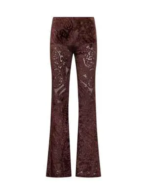 Etro Chic Jacquard Trousers