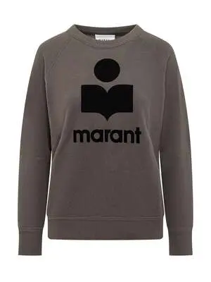 MARANT ETOILE Modern Mini Sweatshirt - Faded Black
