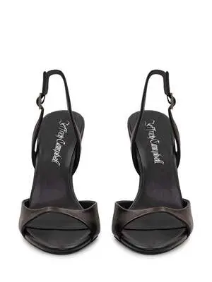 Jeffrey Campbell Chic Ankle Strap Sandals With Heeled Design